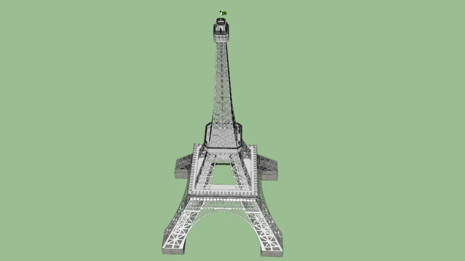 Eiffel Tower | 3D Warehouse
