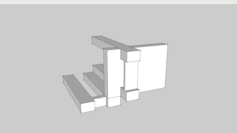 H-shaped model | 3D Warehouse