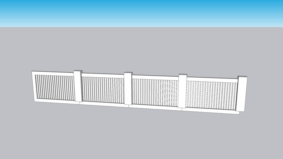 External Wall - Boundary Wall | 3D Warehouse