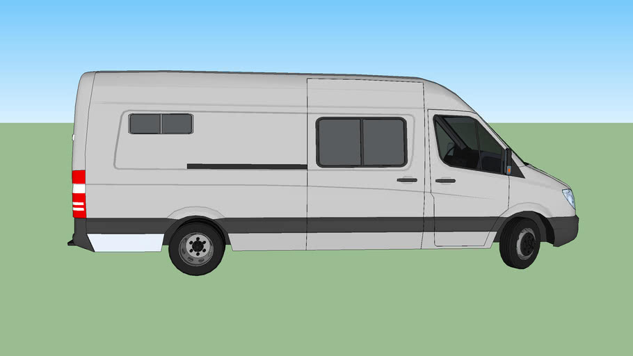 Mercedez-Benz Sprinter - Modelo 3D | 3D Warehouse