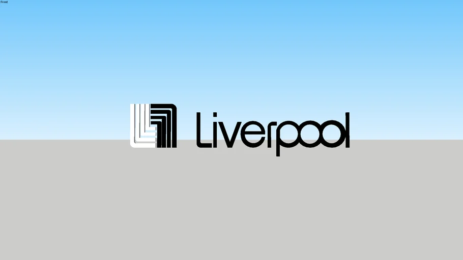 Logo de Liverpool Blanco y Negro | 3D Warehouse