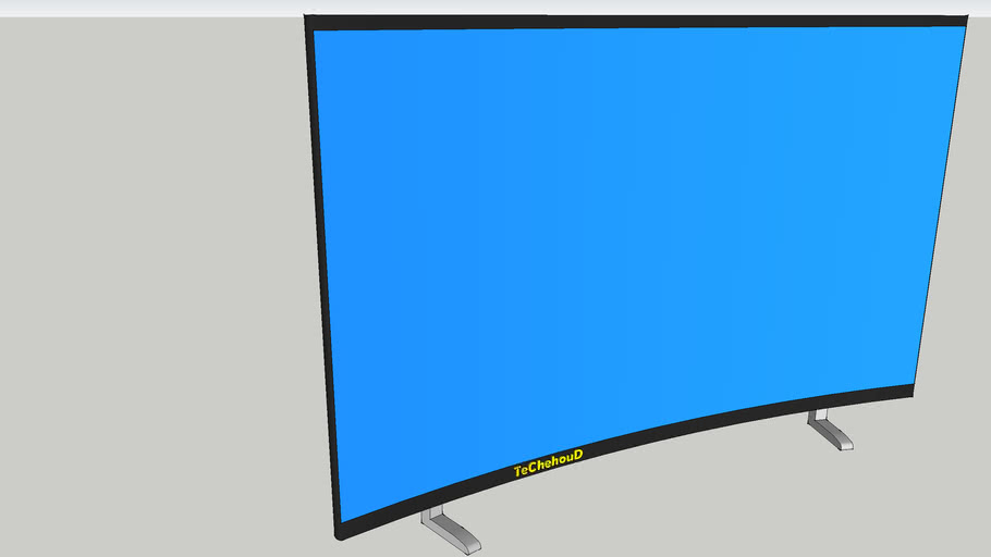 Televisão ( Smart TV ) Curva TeC TVC v1 ] | 3D Warehouse
