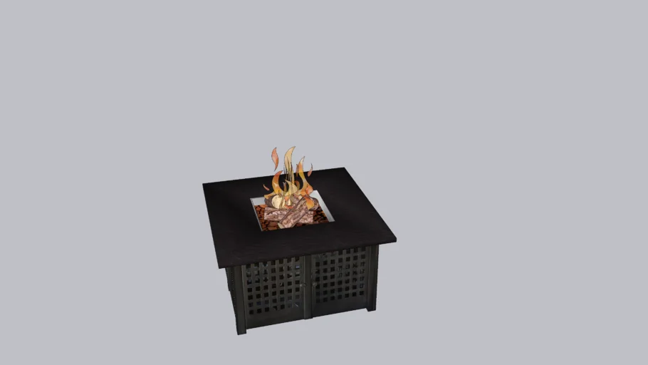 Outdoor Fireplace | 3D Warehouse