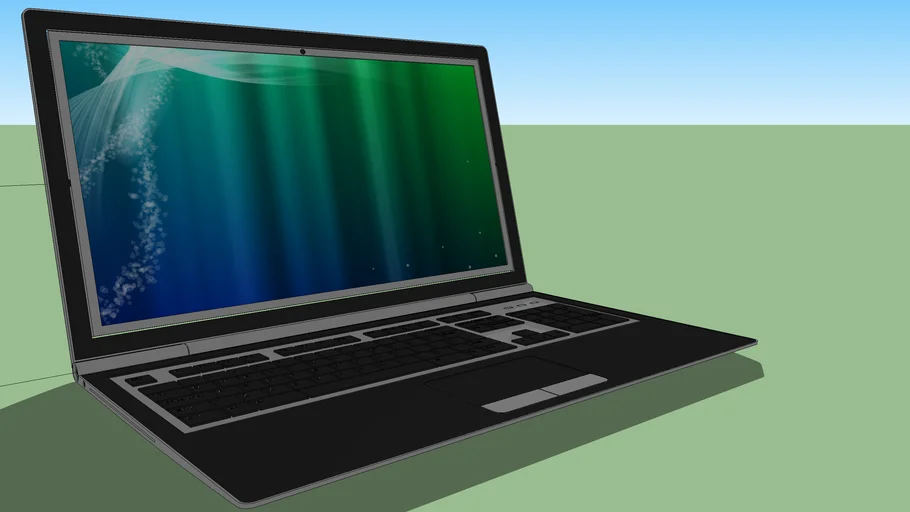 Detailed Laptop | 3D Warehouse