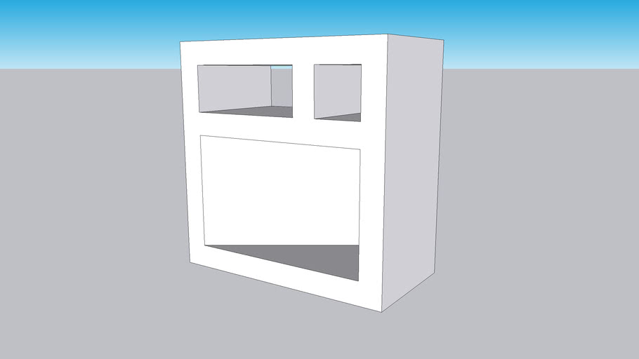 Roster Beton Minimalis | 3D Warehouse