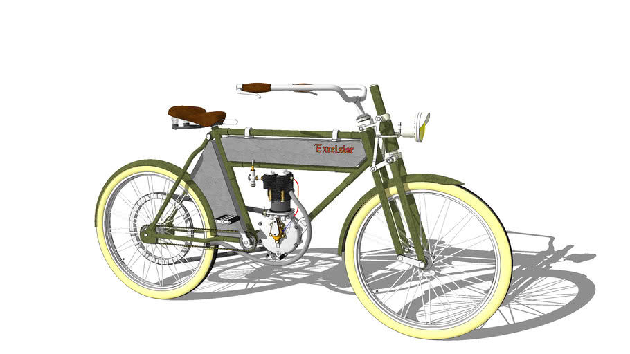 1910 Excelsior | 3D Warehouse