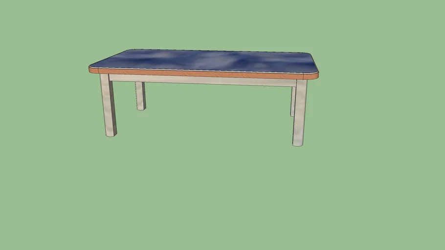 School Table | 3D Warehouse