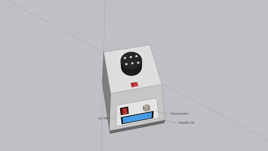 Agitador vórtex | 3D Warehouse