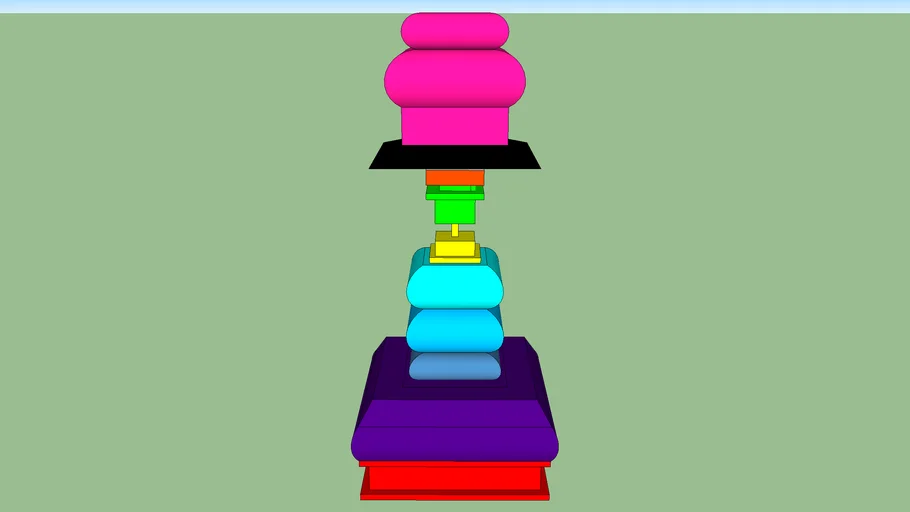 Statue Abstract | 3D Warehouse