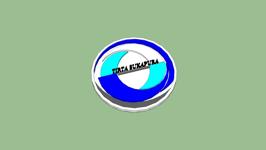 logo pdam tirta sukapura | 3D Warehouse