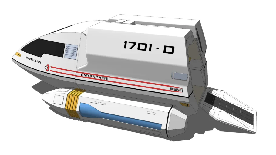 Starfleet type 6 Shuttle | 3D Warehouse