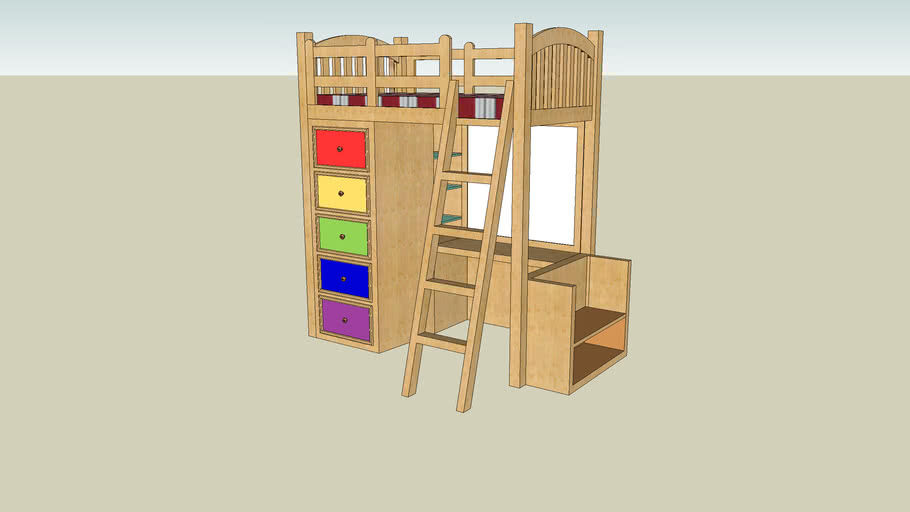 loft bed | 3D Warehouse