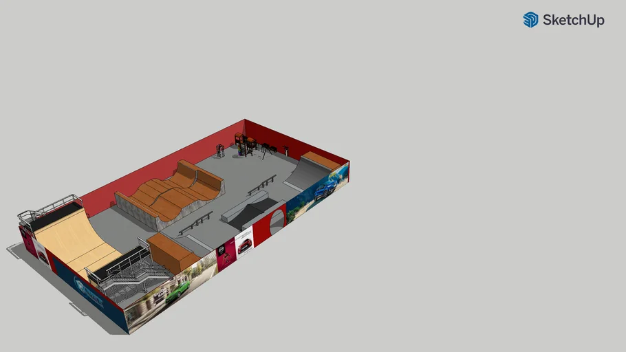 skatepark | 3D Warehouse
