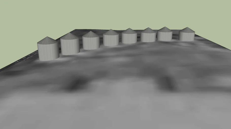 Grain Silos | 3D Warehouse