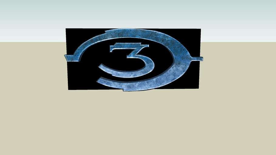 Halo 3 Logo | 3D Warehouse