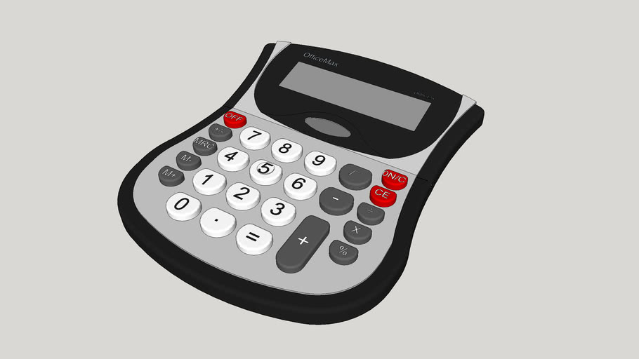Calculator | 3D Warehouse