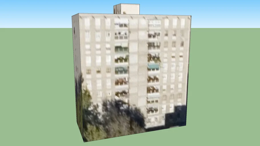 Edificio en Madrid, España | 3D Warehouse