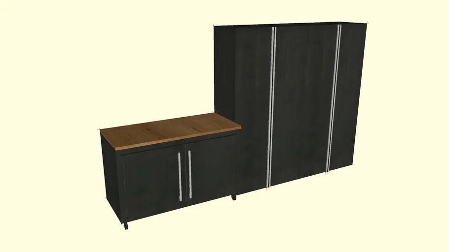 Modern Garage Set 1 | 3D Warehouse