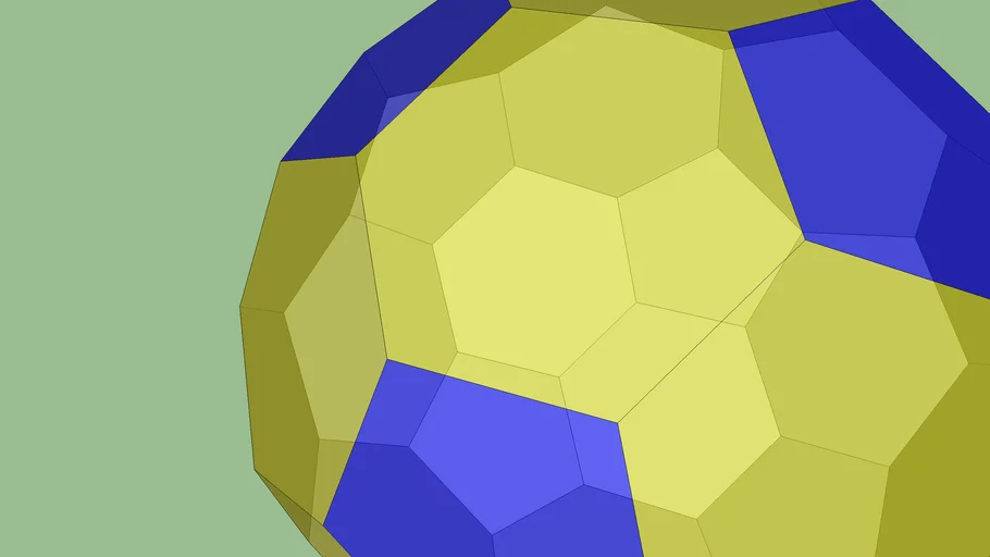 Truncated Icosahedron | 3D Warehouse