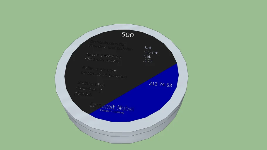 Pellets box | 3D Warehouse