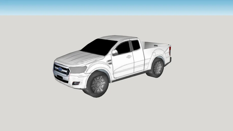 2015 Ford Ranger Super Cab | 3D Warehouse