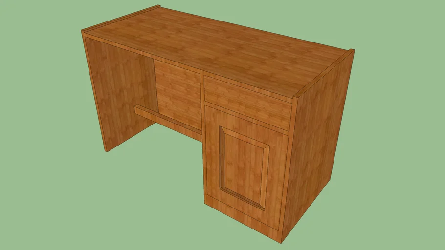 meja kantor | 3D Warehouse