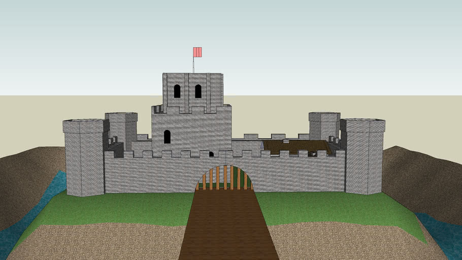 zamek | 3D Warehouse