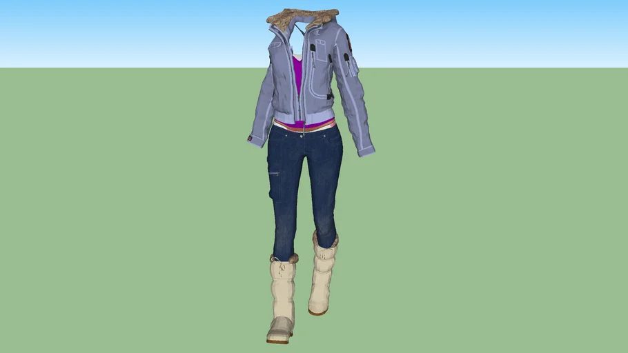 Woman dress | 3D Warehouse