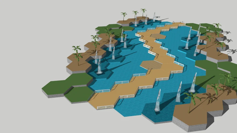 HoneyComb Garden | 3D Warehouse