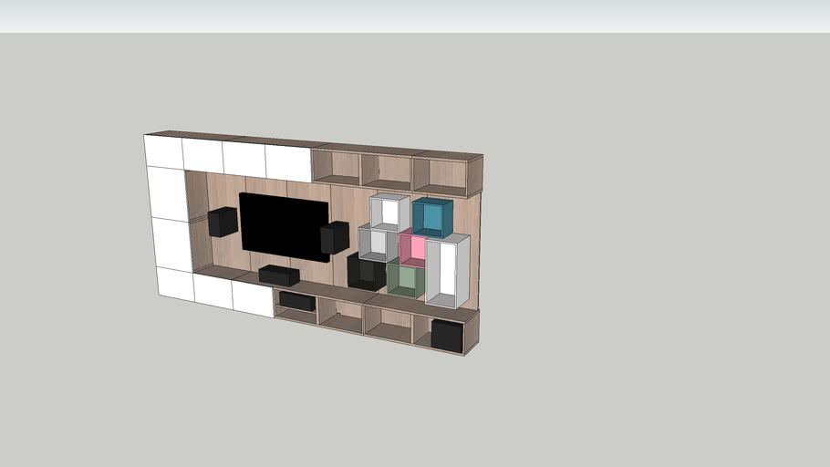 Besta - Eket combination | 3D Warehouse