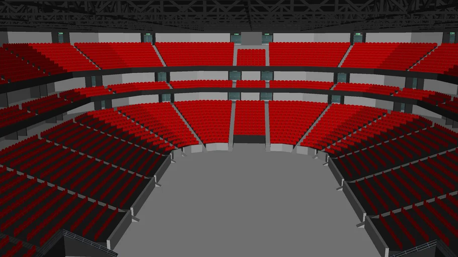 WWE Empty Arena | 3D Warehouse