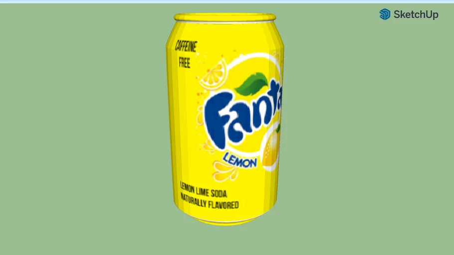 Fanta can | 3D Warehouse