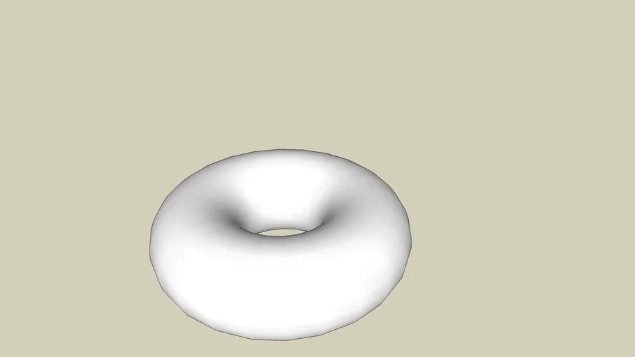 donut | 3D Warehouse
