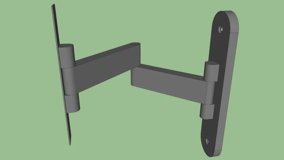 LCD Wall Mount | 3D Warehouse