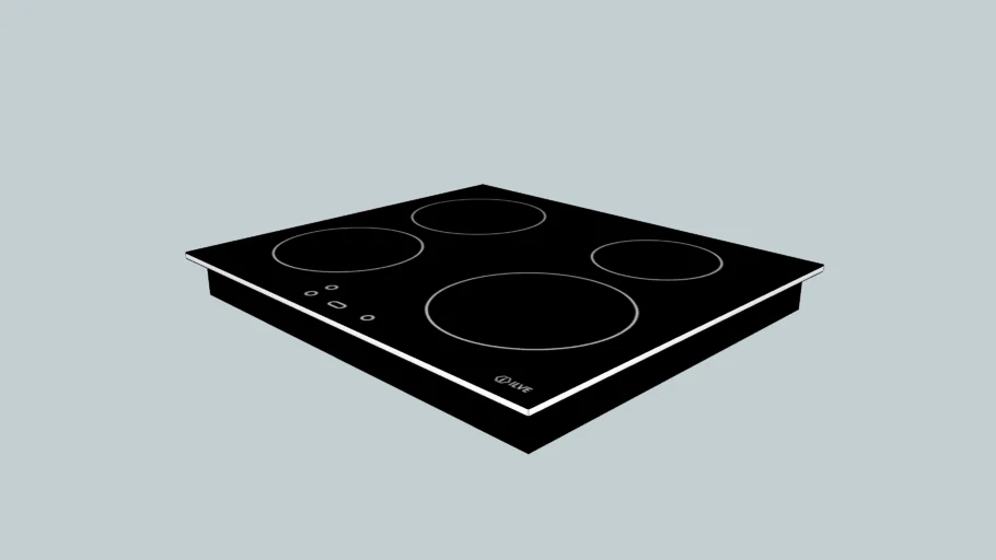 HVI60TC - 60cm Induction Cooktop - Ilve | 3D Warehouse