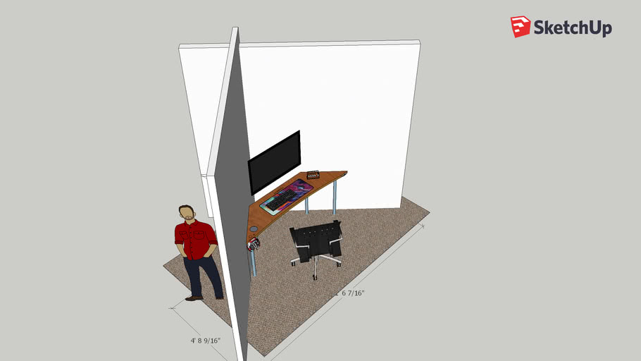 Gaming Setup | 3D Warehouse