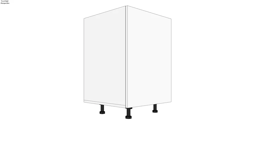 EN : Lower kitchen cabinet 550 mm; RO : Corp inferior de bucatarie 550 ...