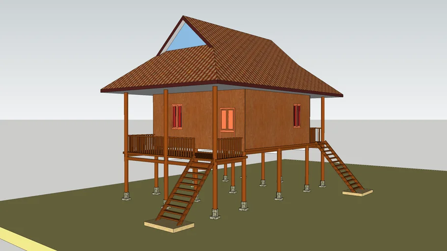 Khmer House | 3D Warehouse