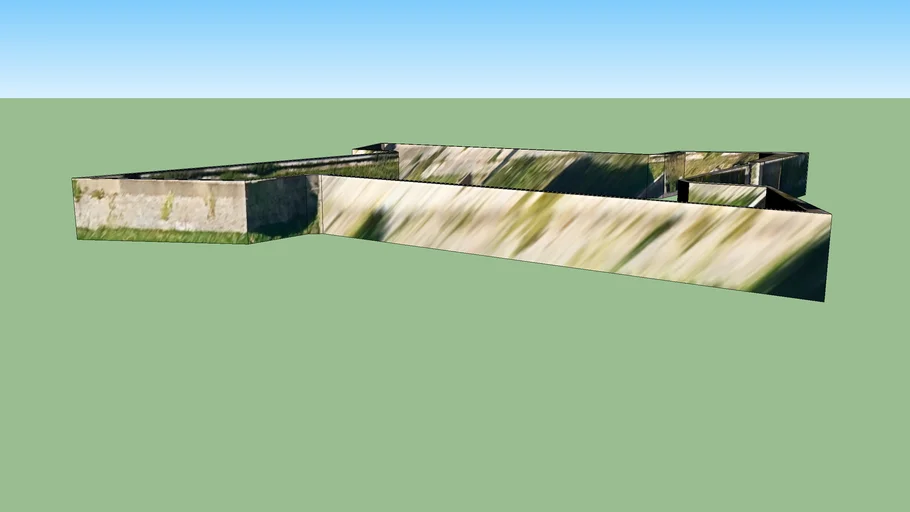 Magazine Fort walls, Phoenix Park, Dublin | 3D Warehouse