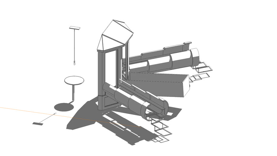 bay window sitting area | 3D Warehouse