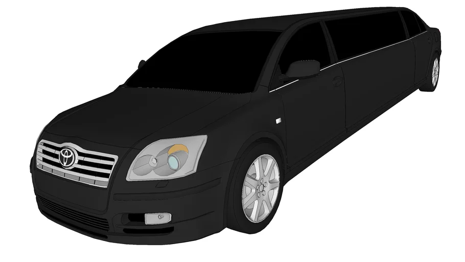 Toyota Avensis Limo | 3D Warehouse