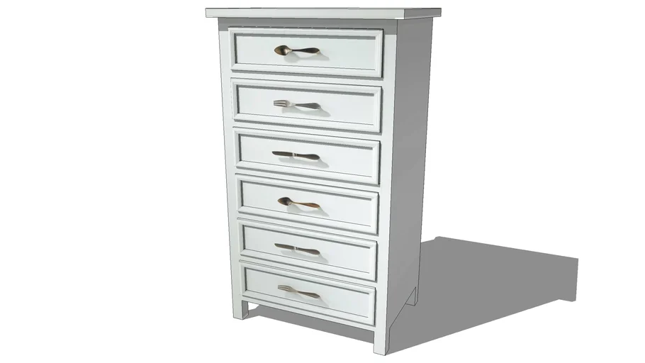 Semainier COUVERTS, maisons du monde, Réf. 117.236, Prix: 119 | 3D Warehouse