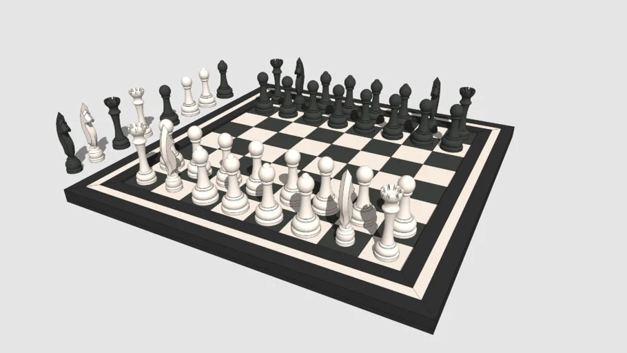 chess board | 3D Warehouse