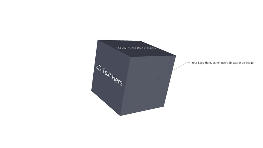 3D Rotating Cube | 3D Warehouse