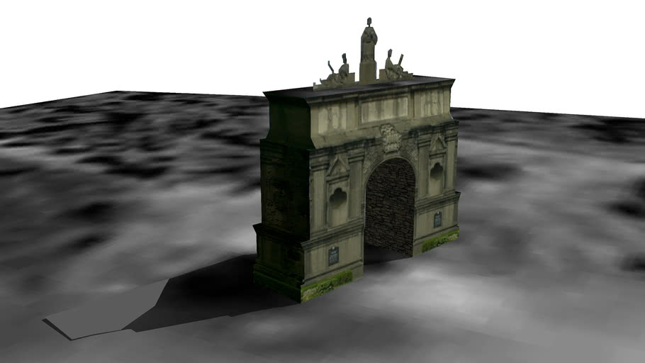 The University of Santo Tomas Arch of the Centuries | 3D Warehouse