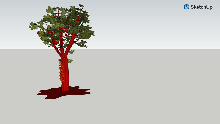 RED BLOOD TREE Edit | 3D Warehouse