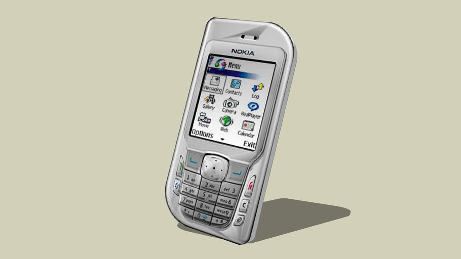Nokia cell phone (High poly) | 3D Warehouse