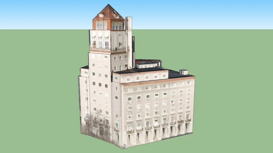Building in Lisbon, Portugal | 3D Warehouse