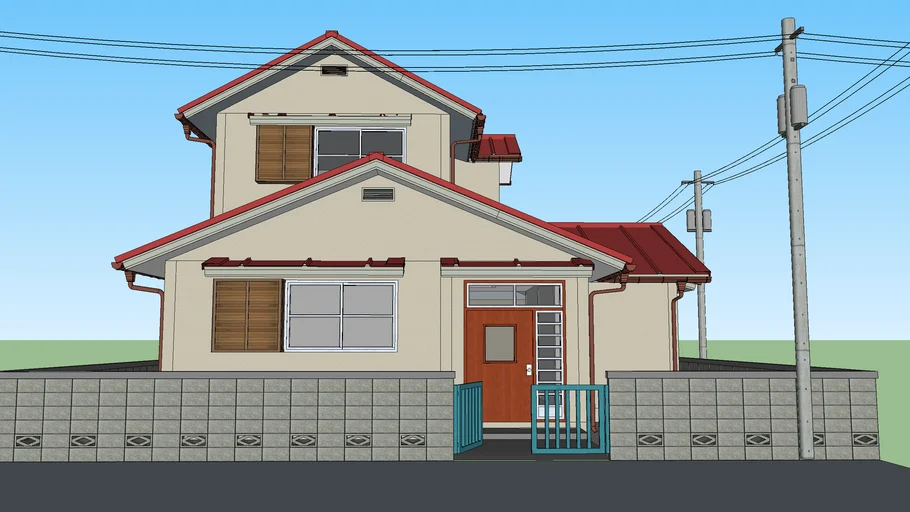 doraemon house | 3D Warehouse