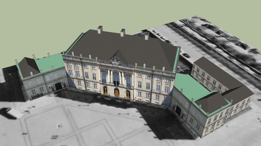 Amalienborg Palace | 3D Warehouse